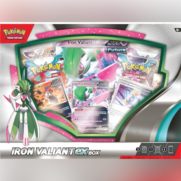 Pokemon | Toys | Nib Pokmon Tcg Iron Valiant Ex Box | Poshmark
